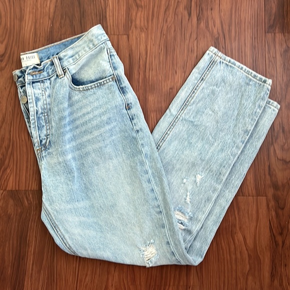 Blank Paige | Jeans | New Blank Paige High Rise Distressed Straight Leg ...